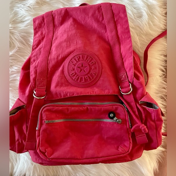 Other | Kipling Backpack Pink School Size 5 | Poshmark